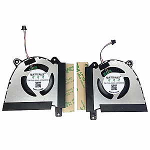 QUETTERLEE Replacement New Laptop CPU+GPU Cooling Fan for ASUS Rog Zephyrus G14 2022 GA402R GA402RJ GA402RK GA402RK-G14.R96800 Series DFS5L32G064867 FP50 DFS5L32G164867 FP3F DC5V 5A Fan