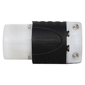 Iron Box L14-30 Generator Cord Connector - Rated 30A, 125/250V, 4-Prong, for 7500W Generator Exension Cable - Iron Box Part # IBX-L1430R