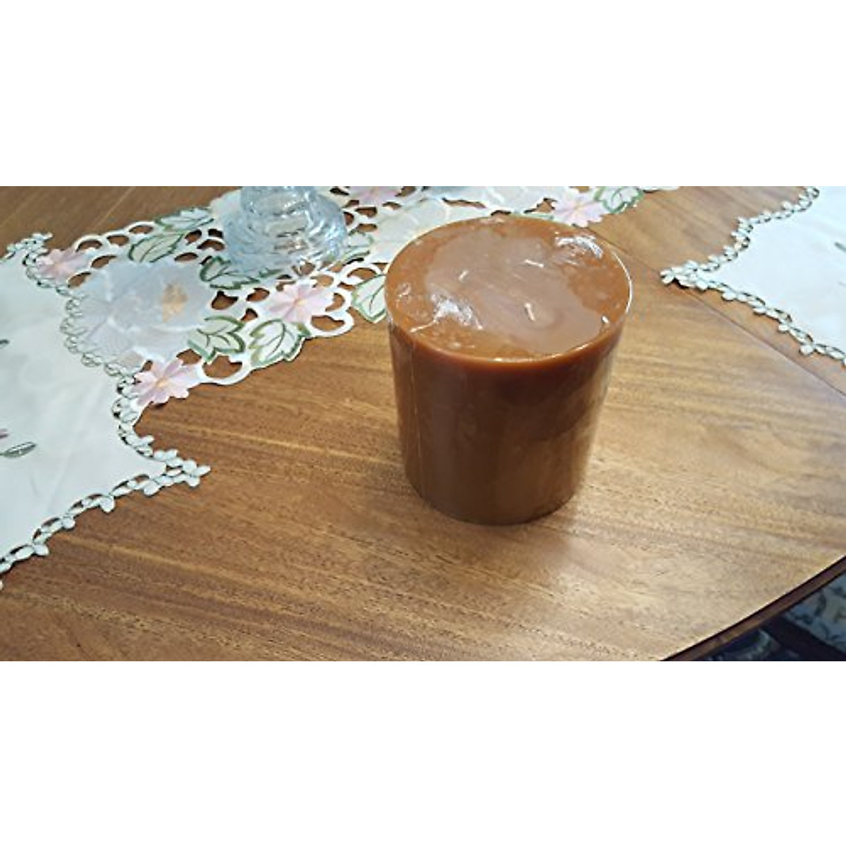 Pumpkin Spiced 3 Wick Pillar Candle 6" x 6"