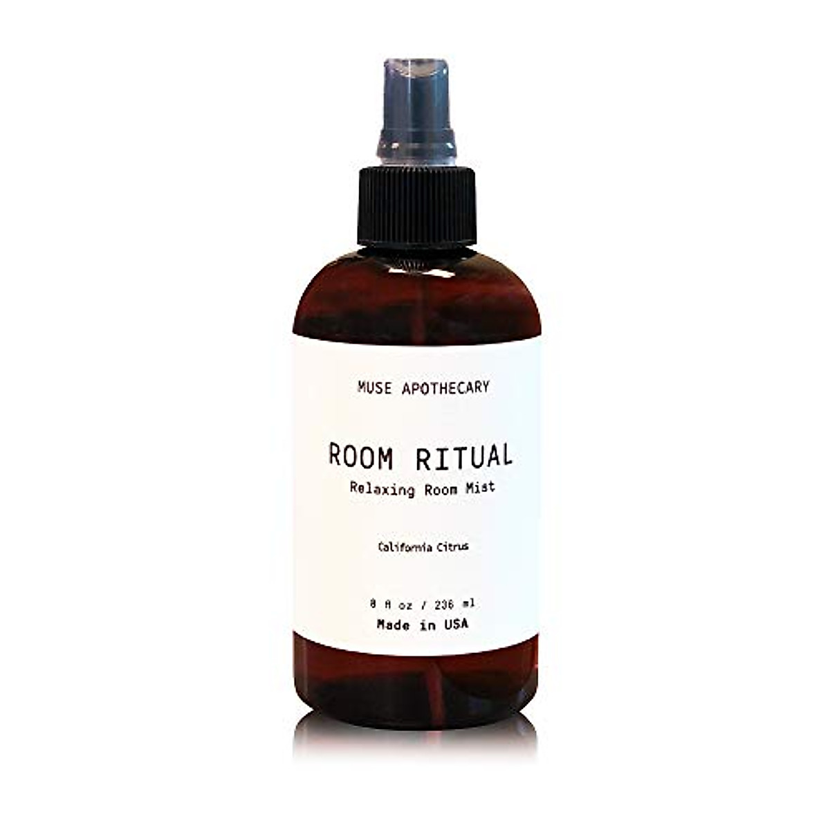 Muse Bath Apothecary Room Ritual - Aromatic and Relaxing Room Mist, 8 oz, Infused with Natural Essential Oils - California Citrus