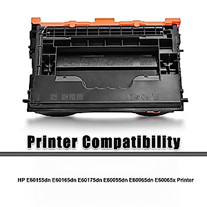 ValueColor Remanufactured W9004MC Black Toner Cartridge Replacement for HP Laserjet Managed E60155dn E60165dn E60175dn E60055dn E60065dn E60075dn MFP E62655 E62665 E62675 Printers - 1 Pack