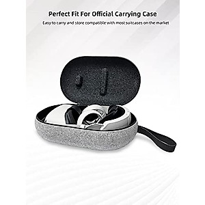 SINBEAUTIES Elite Strap Built-in 6000mAh Battery Pack Compatible for Oculus/Meta Quest 2, Fast Charging Power Supply can Balance Facial Pressure, Prolong Game Time and Improve Comfort (White)