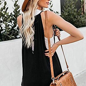 Mitiy Womens Casual Loose Sleeveless Spaghetti Strap Wide Leg Pants Jumpsuit Rompers