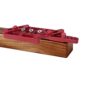 Dowelling Jig Dowels Jig Accessories Self Centering Wood Dowel Hole Drilling Guide Woodworking Three-in-oneTool Dowel Jig Kit
