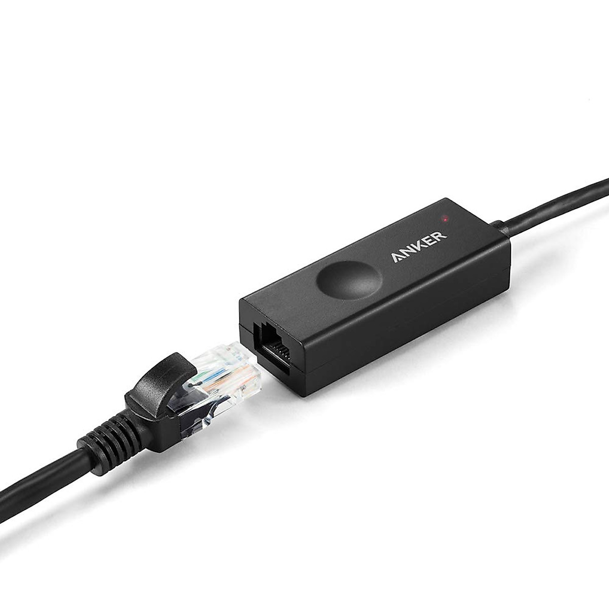 Anker USB 3.0 to RJ45 Gigabit Ethernet Adapter Supporting 10/100/1000 bit Ethernet, Compatible with MacBook Pro 2015, MacBook Air 2017, and More