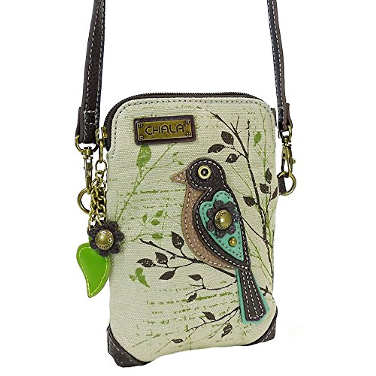 Chala Safari Bird Cellphone Crossbody Handbag - Bird Lover
