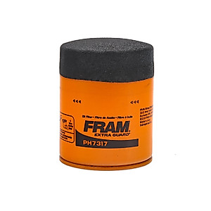 FRAM Extra Guard PH7317, 10K Mile Change Automotive Replacement Interval Spin-On Engine Oil Filter for Select Vehicle Models