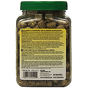 Zoo Med Laboratories SZMZM120 Natural Forest Tortoise Food, 8.5-Ounce