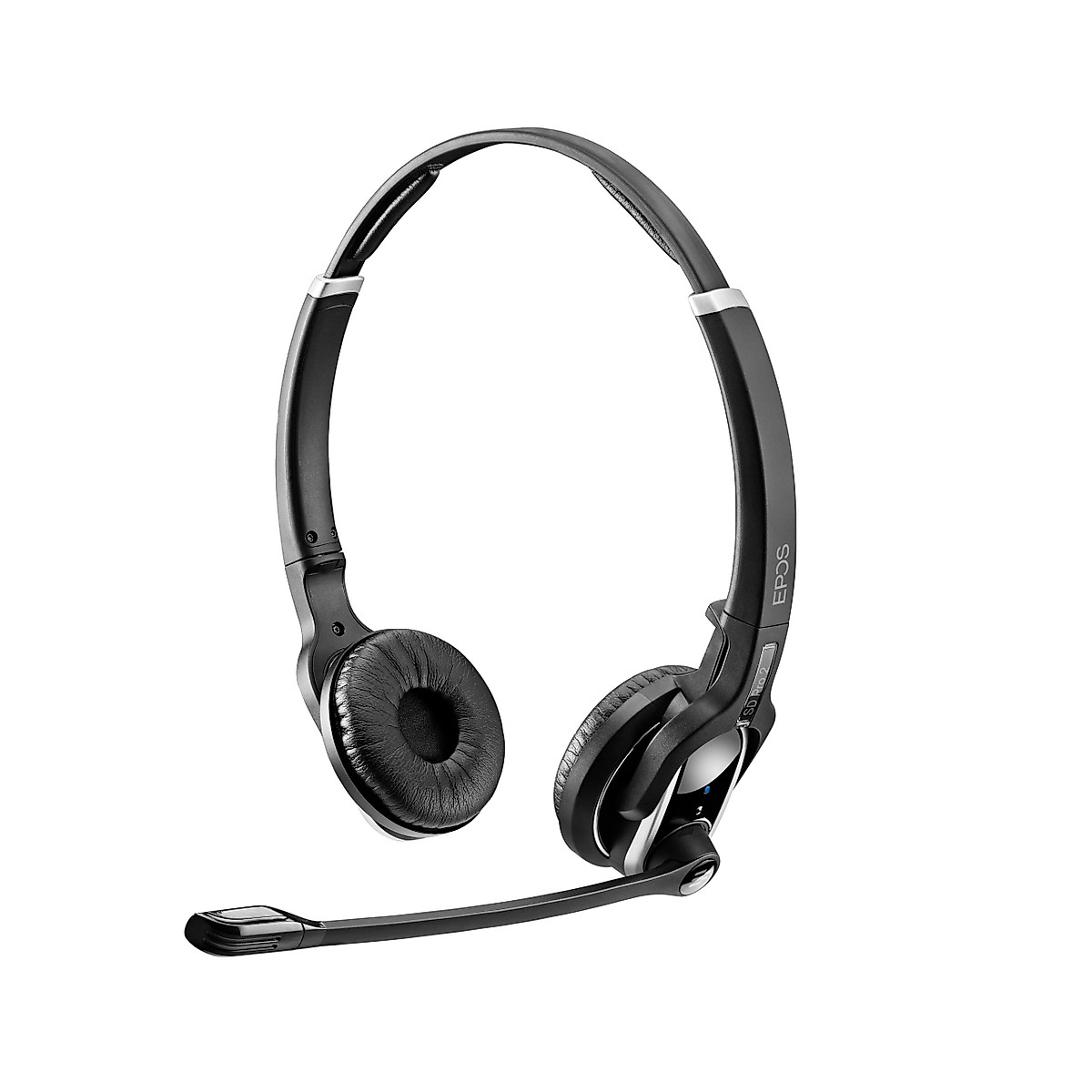 Sennheiser Enterprise Solution SD Pro2 ML Double-Sided Multi Connectivity Wireless Headset for Desk Phone & Skype for Business Ultra Noise-Cancelling Microphone, Black