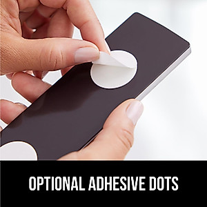 Gorilla Grip Clean and Dirty Dishwasher Magnet Sign, Optional Adhesive, Magnetic Kitchen Decor, Easy Read, Non-Scratch, Heavy Duty Shutter Slide Magnets for Dish Washer, Home Accessories, 7x2, Silver