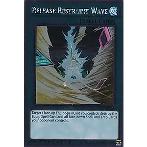 YuGiOh Release Restraint Wave - NKRT-EN029 - Platinum Rare - Limited Edition Nea ,#G14E6GE4R-GE 4-TEW6W217046