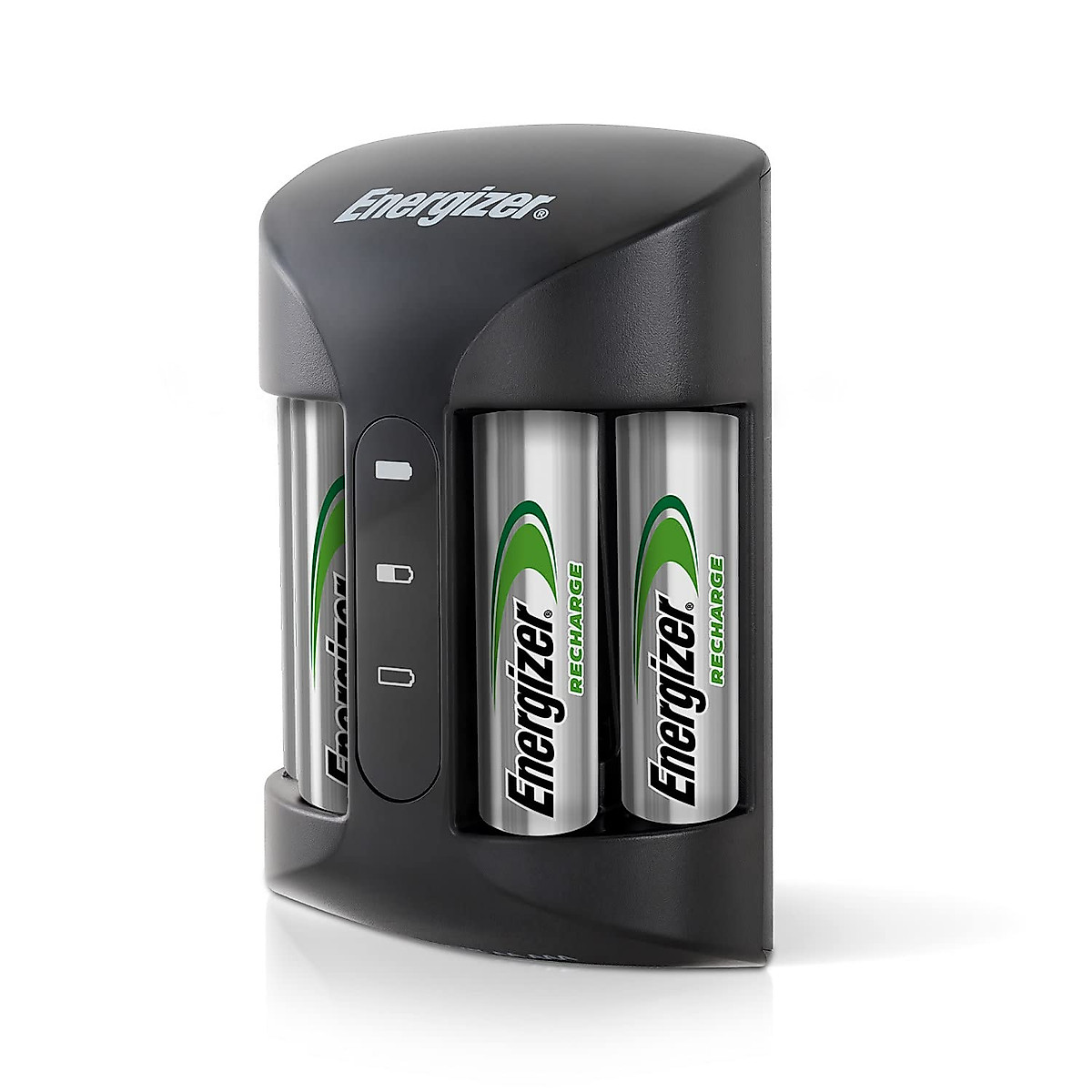 Energizer Rechargeable AA Batteries, Recharge Power Plus Double A Battery Pre-Charged and Rechargeable AA or AAA Battery Charger Set, Includes 8 Pre-Charged AA Batteries Combo Pack