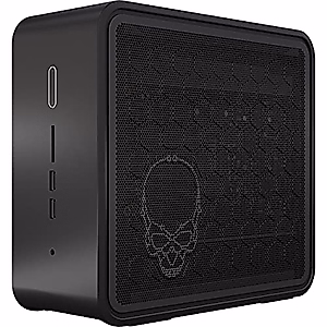 Intel NUC 9 NUC9i5QNX Ghost Skull Canyon Extreme Gaming Box Elite Business Desktop (Intel Quad-Core i5-9300H (Beat i7-7700HQ), 32GB RAM, 1TB PCIe SSD) Thunderbolt, Wi-Fi 6, Windows 10 Pro