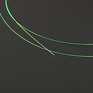 limaity L3.2ft Fiber Optic Sight Replacement Rod for Bow Sight Fluorescence Fiber Optic Sights Rod High Brightness Glow Stick Green/Red/Hunter Orange (Diameter 0.019"(0.5mm), Mixed Color)