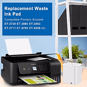 SubliPlus+ Waste Ink Pad Replacement Maintenance Box for EPSON Ecotank ET-2720 ET-2803 ET-2800 ET-2711 ET-4700 etc.