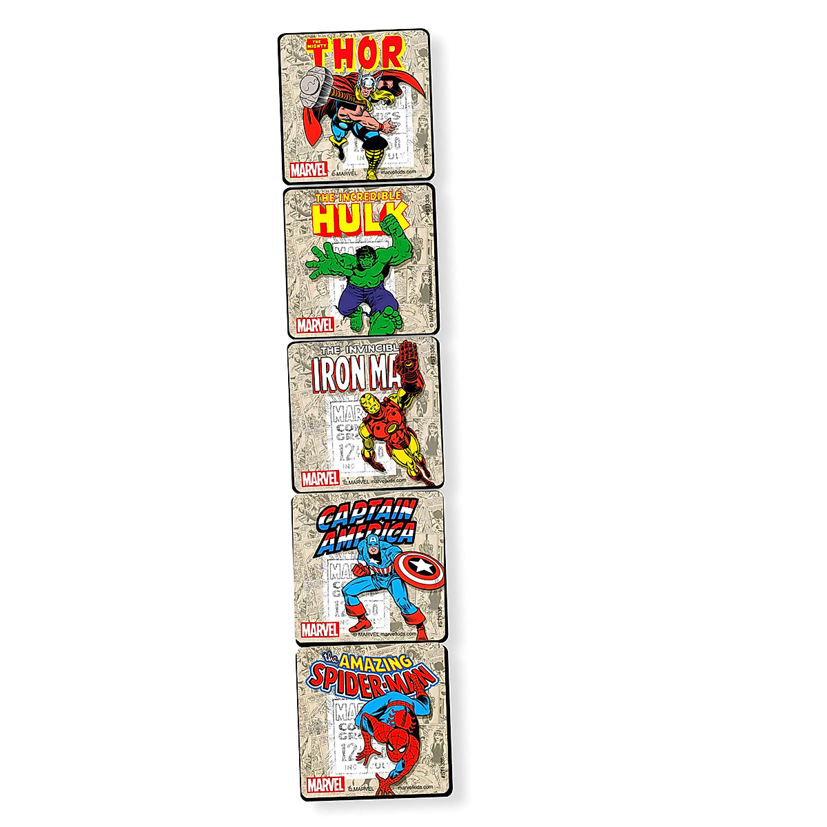 Avengers Coloring Book Set Bundle with Avengers Stickers and Superhero Door Hanger (Avengers Classic)