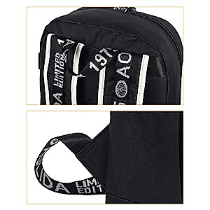 TPSTBAY Anime Character Kujo Jotaro Printing Oxford Backpack With USB Charging Port, Casual Laptop Daypack (5)