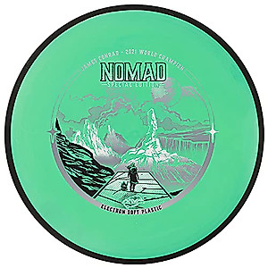 MVP Discs Sports Special Edition James Conrad Electron Soft Nomad Putter Golf Disc [Colors May Vary] - 170-175g