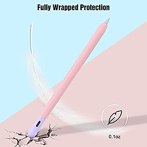 Case for Stylus Pen Silicone Stylus Pen Cover Holder Anti-Slip Stylus Pen Sleeve Compatible with Type C Charging Port Stylus Pen