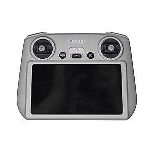 Palumma Mini 3 Pro RC Controller Protective Cover, Silicone Protective Cover Case Compatible for Mini 3 Pro with Screen Protective Cover for Anti-Scratch Dust Anti-Slip(Grey)