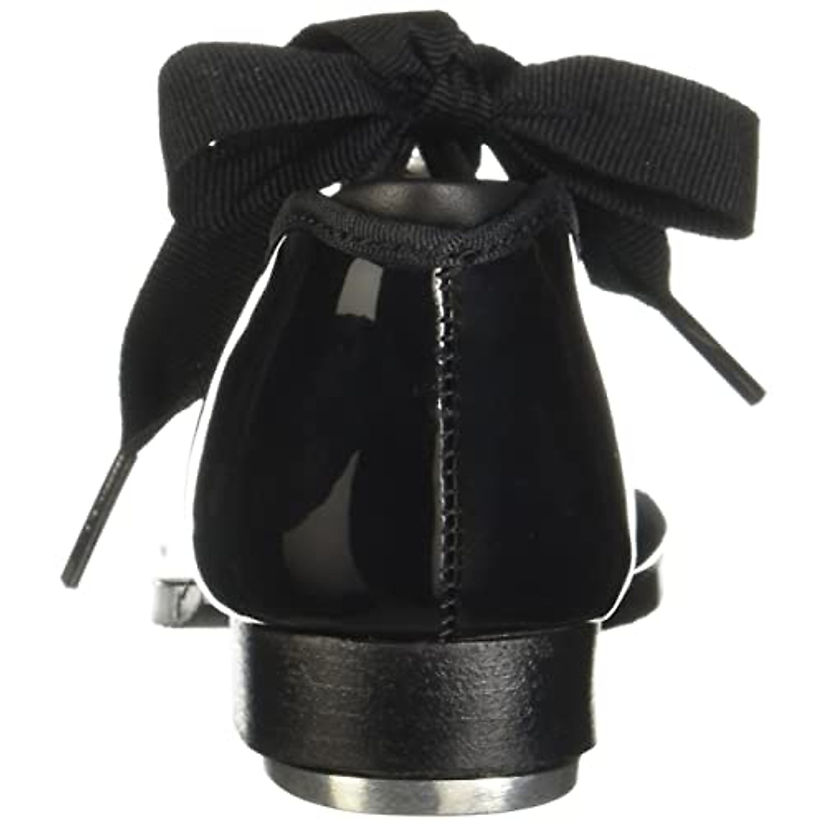 Capezio girls Jr. Tyette Tap Shoe, Black Patent, 9.5 W US Toddler