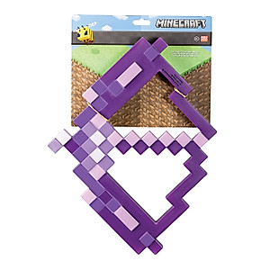 Disguise Kid's Enchanted Bow & Arrow Accessories, Official Minecraft Costume Prop, One Size