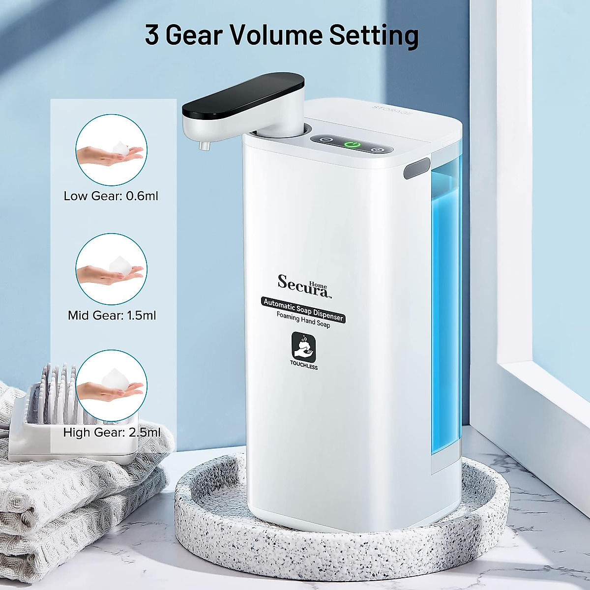 Secura Home 16oz Soap Dispenser