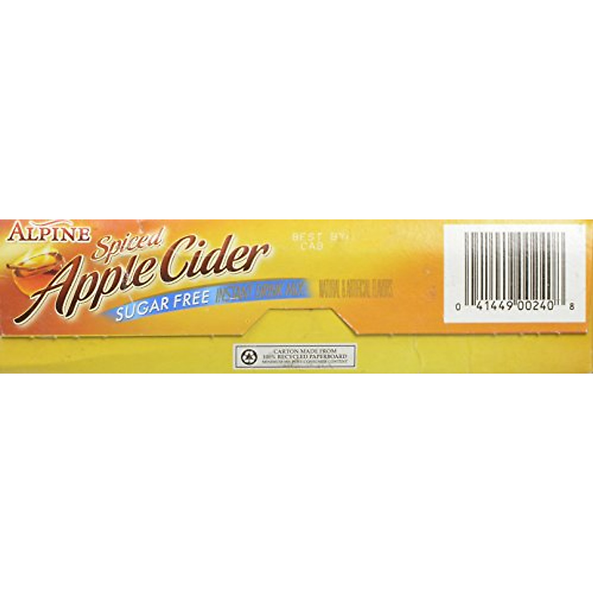 Alpine Spiced Apple Cider Sugar Free- 10 Count (Pack of 1)