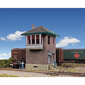Walthers Cornerstone HO Scale Model PRR Block and Interlock Station Kit