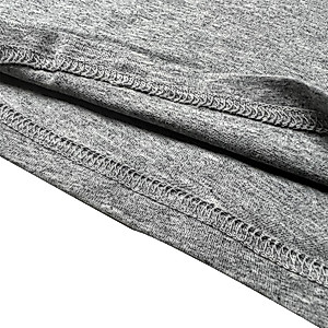 BLACKMYTH Women's T-Shirts Cotton Funny Grahpic Design Casual Short Sleeve Top Tees Grey Medium