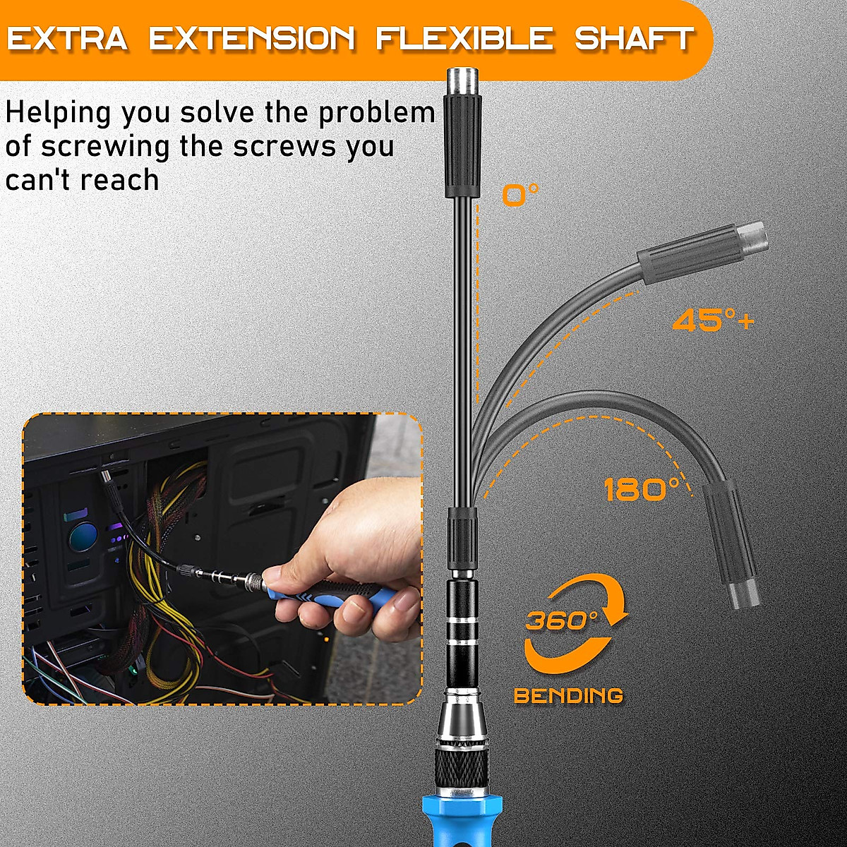 Small Screwdriver Set Precision Screwdriver Set - 122 in 1 Magnetic Mini Computer Screwdriver Kit ​with Case, Repair Screw driver Kit for Computer/Eyeglass/PC/Laptop/Mobile Phone/Watch/Camera/TV
