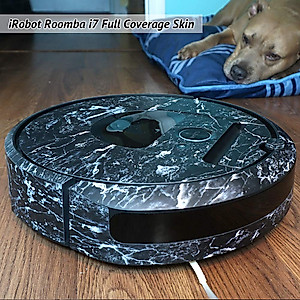 MightySkins Skin Compatible with Roomba i7+ Robot with Tower Coverage - Deep Space | Protective, Durable, and Unique Vinyl Decal wrap Cover | Easy to Apply, Remove | Made in The USA