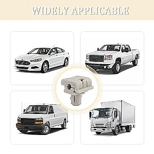 20PCS Car Door Lock Rod Clips,5/32" Tailgate Handle Retainer Clips OEM#16629990 Compatible with Chevrolet Cadillac Buick,Standard Car Accessories Tailgate Lock Plastic Clips Replacement