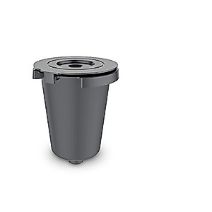 Cuisinart DGB-2 Conical Burr Grind & Brew Single-Serve Coffeemaker, Black & Cuisinart HomeBarista Reusable Filter Cup, Gray