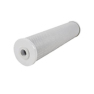 Bluonics UV Ultraviolet Light + Sediment & CTO Carbon Filter Set for our Well Water System > 4pcs 4.5" x 20" Whole House Cartridges