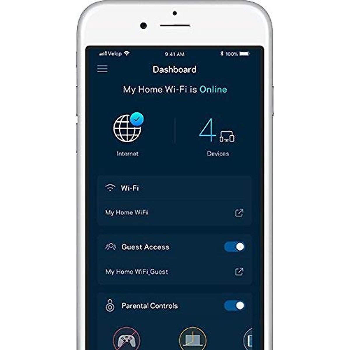 Linksys WHW0102 Velop Whole Home Smart Mesh Wi-Fi System with 2-Port Gigabit Ethernet 2 Pack, White (Renewed)