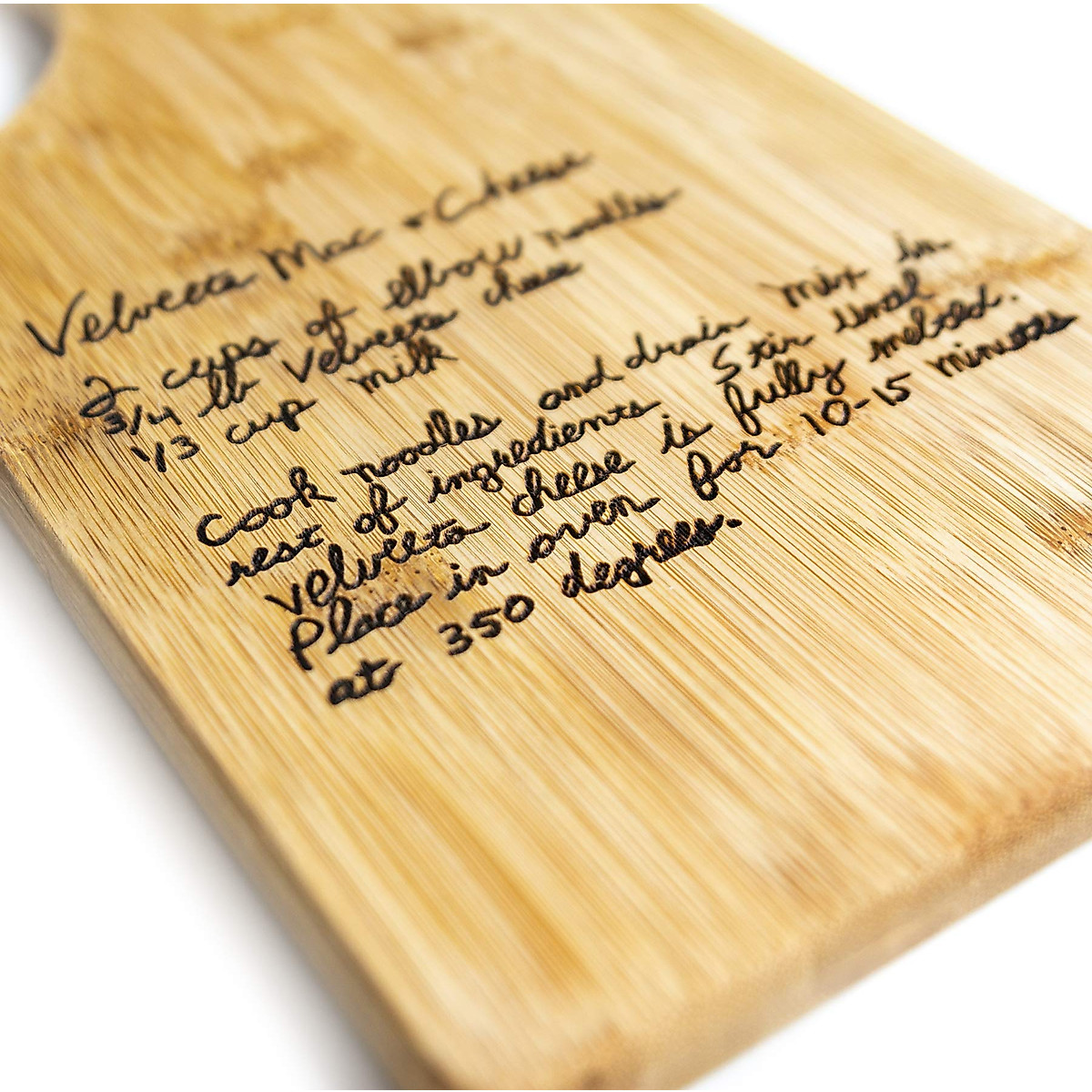 Recipe Cutting Board - Engraved Gifts for Women - Handwritten Recipe Cutting Board - Christmas Day Gift For Mom