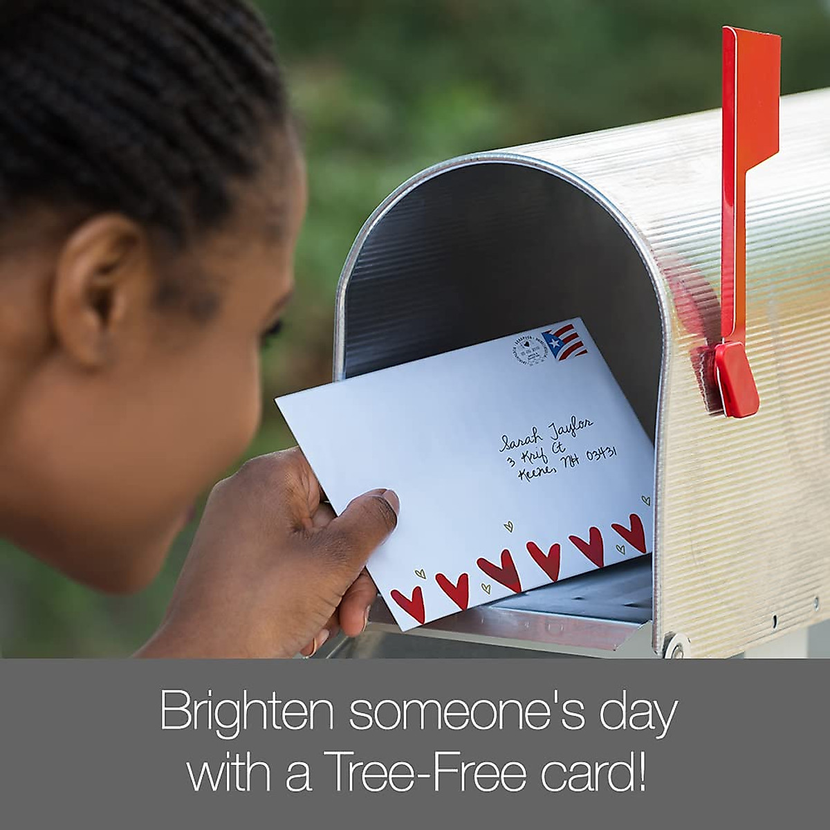 Tree-Free Greetings Bridal Shower Engagement Greeting Card Eco Friendly Made in USA 100% Recycled Paper 5"x7" Puppy Love (GO65220)