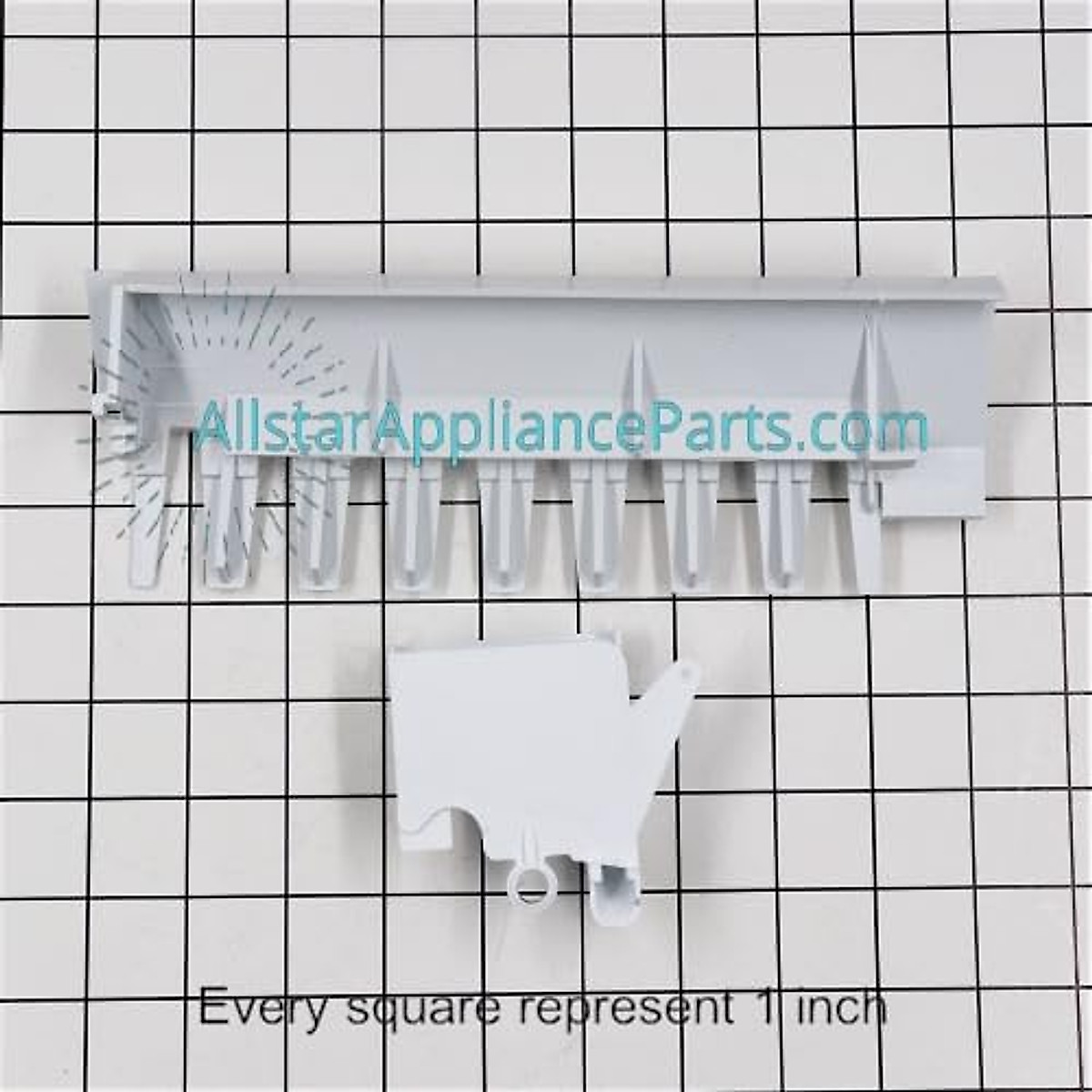 Allstar Appliance Parts W10297244 Refrigerator Ice Maker Stripper