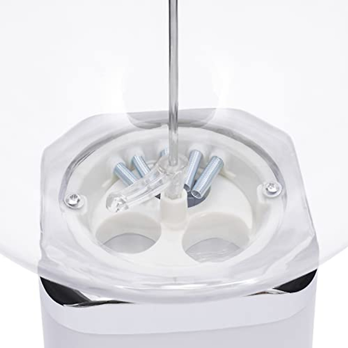 Fetcoi White Vending Machines, Bubble Gumball Bank Candy Gumball Machine for 1.26" Bubble Gum Ball Candy, Gumball Candy Dispenser for Kids Game Retail Stores - for $1 Coins