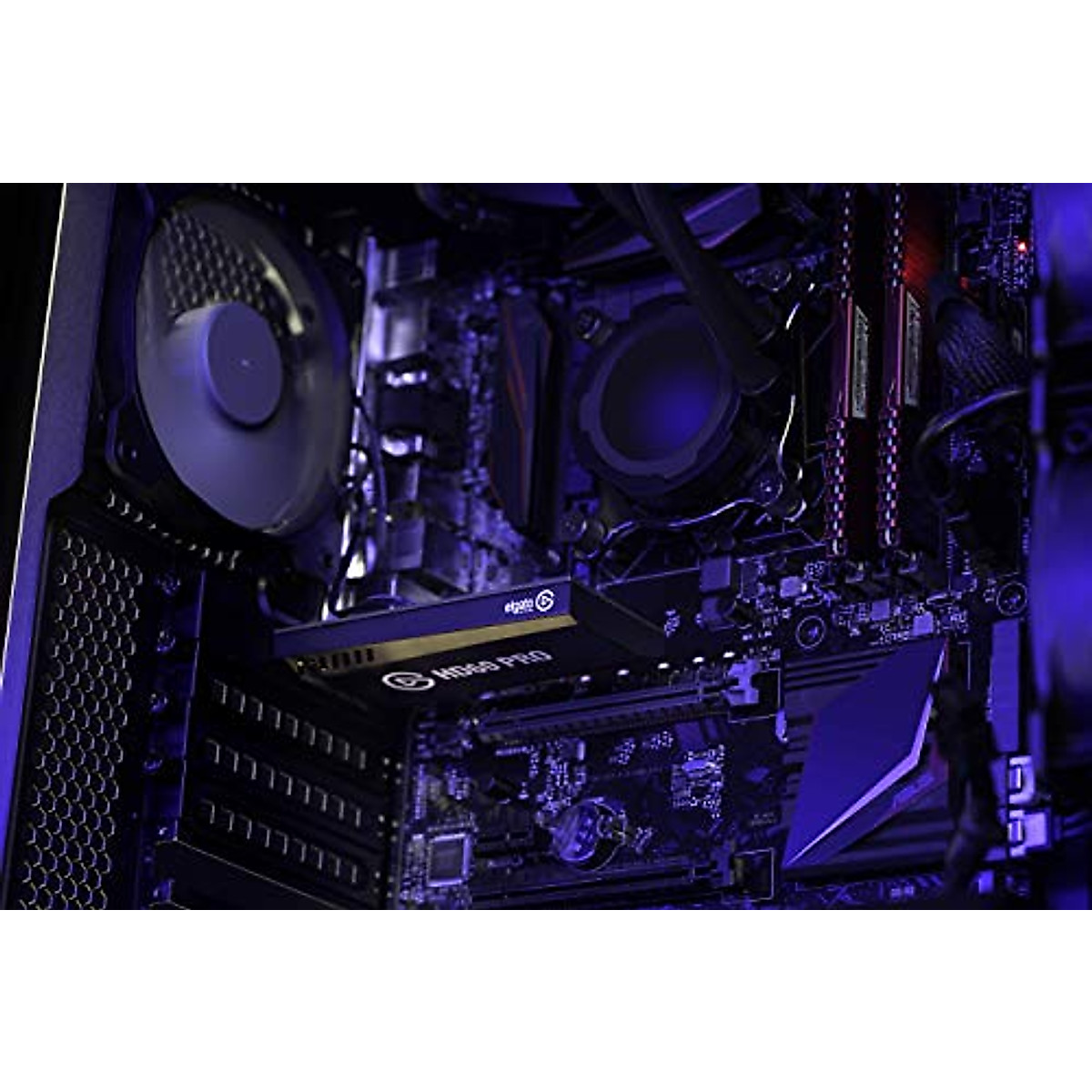 Elgato HD60 Pro1080p60 Capture and Passthrough, PCIe Capture Card, Low-Latency Technology, PS5, PS4, Xbox Series X/S, Xbox One, black