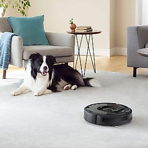 iRobot Roomba i7 Robotic Vacuum Bundle- Alexa Connected, Home Mapping, Great for Pet Hair (+1 Extra Edge-Sweeping Brush, 1 Extra Filter)