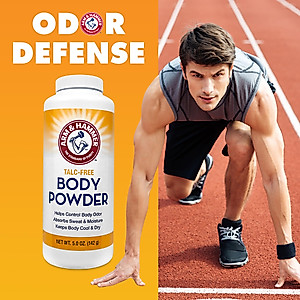 Talc-Free Body Powder for Body Odor Sweat & Moisture (3 pack)