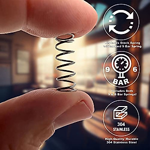 Distro Coffee Labs 9 Bar 6 Bar OPV Spring Modification for Espresso Machines - Compatible with Gaggia Classic