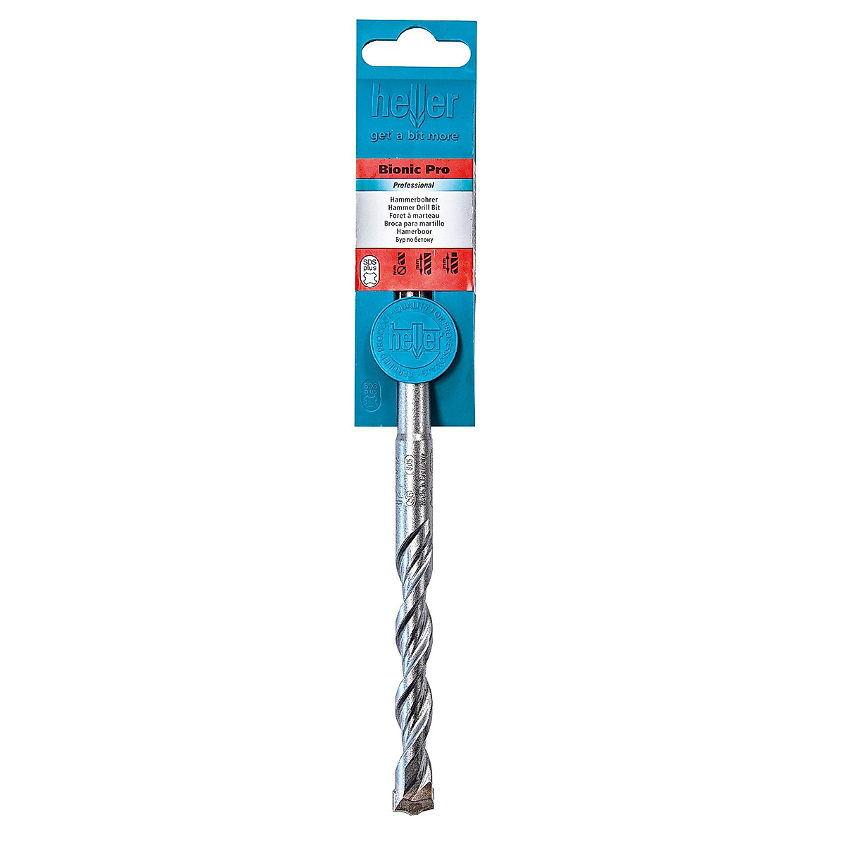 Heller 15639 Hammer drill bit "Bionic Pro" SDS-plus 15mm x 7,87"/5,91"