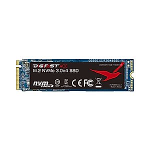 Digifast Ace 1TB M.2 NVMe SSD - Gen3x4 PCIe, M.2 2280, Smart Monitoring