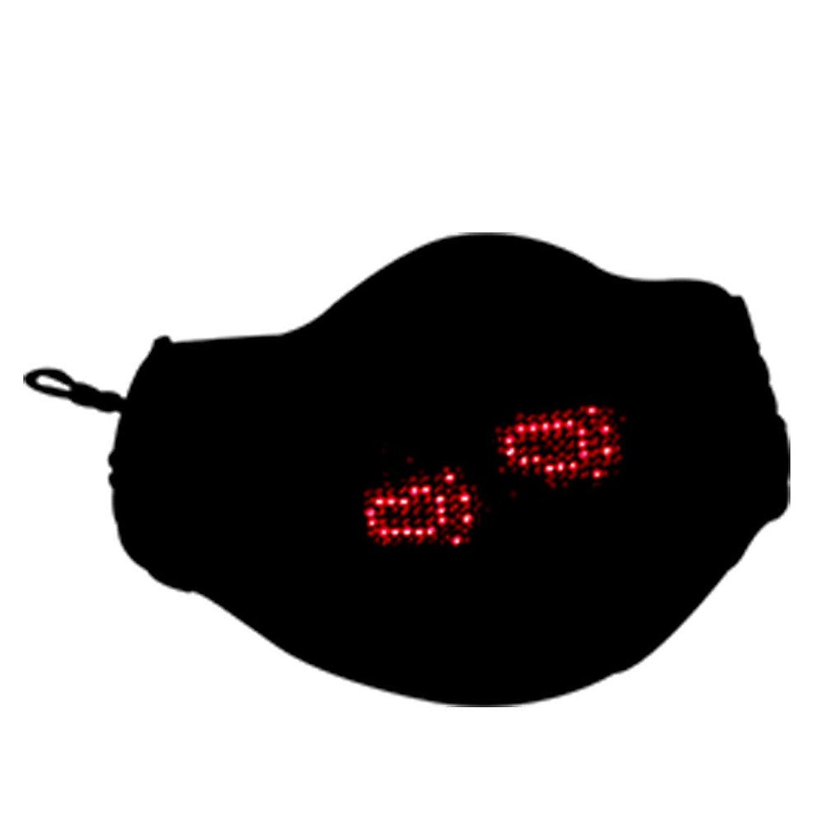 AINSKO LED Luminous Mask, Programmable Face Mask, Rechargeable Bluetooth Mask, Smartphone App Control Scrolling Colourful Display