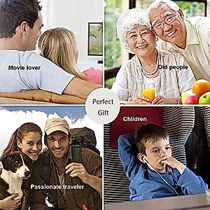 Emoly 12'' 3D Curve Screen Magnifier for Cell Phone, HD Amplifier Projector for Movies, Videos, and Gaming Foldable Phone Stand with Screen Amplifier for iPhone,All Smartphones (Black, 12 inch)