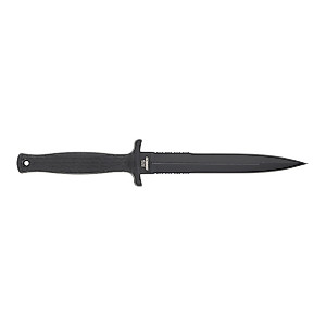 Schrade Delta Class Needle Magnum Serrated Fixed Blade with High Carbon Stainless Steel for Outdoor Survival