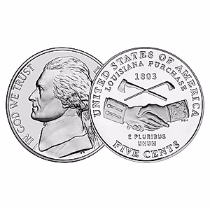 1938 - to Present - Whitman Jefferson Nickel 3 Book Set with 2004 and 2005 P, D Nickels 8 Coin Set Nickel Seller Uncirculated